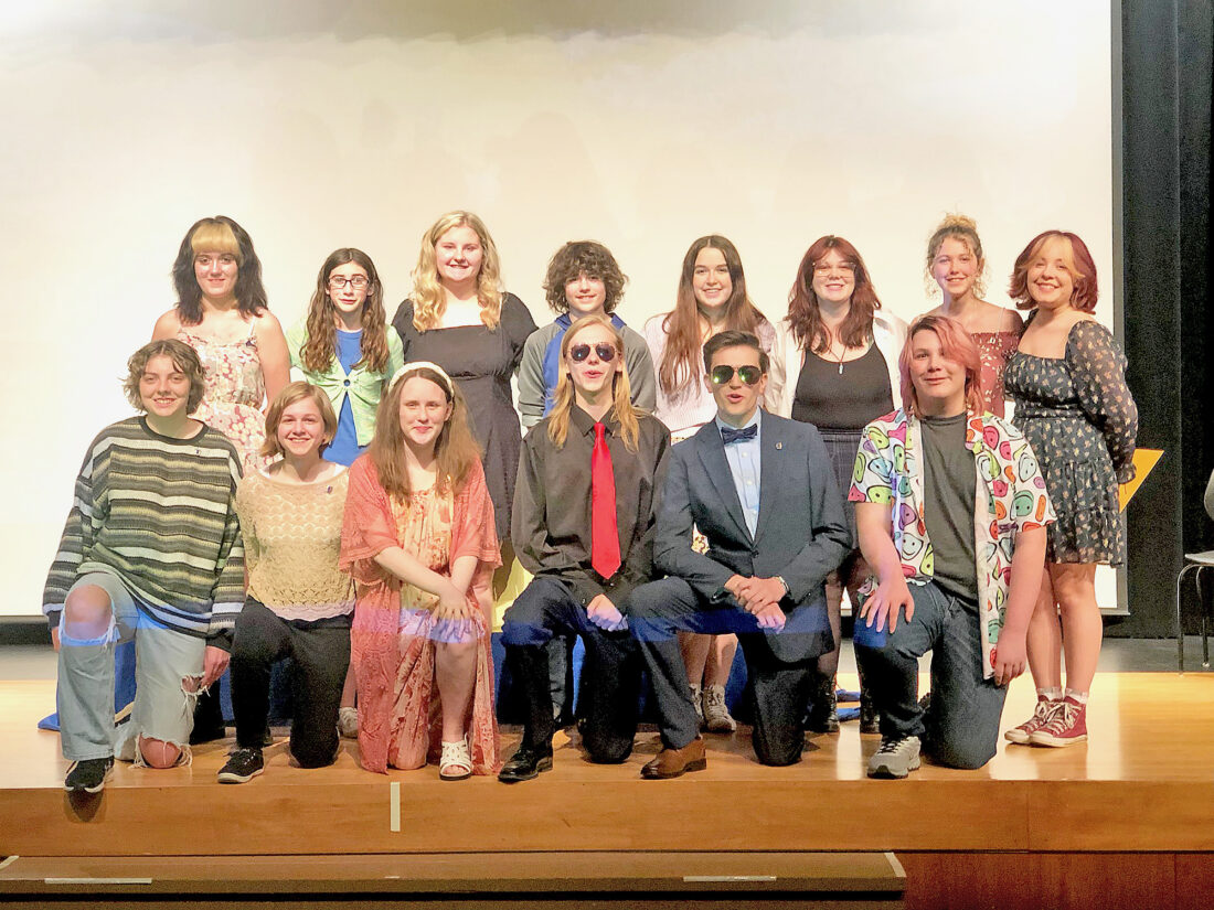 Students inducted into Thespian Society | News, Sports, Jobs - The Sentinel